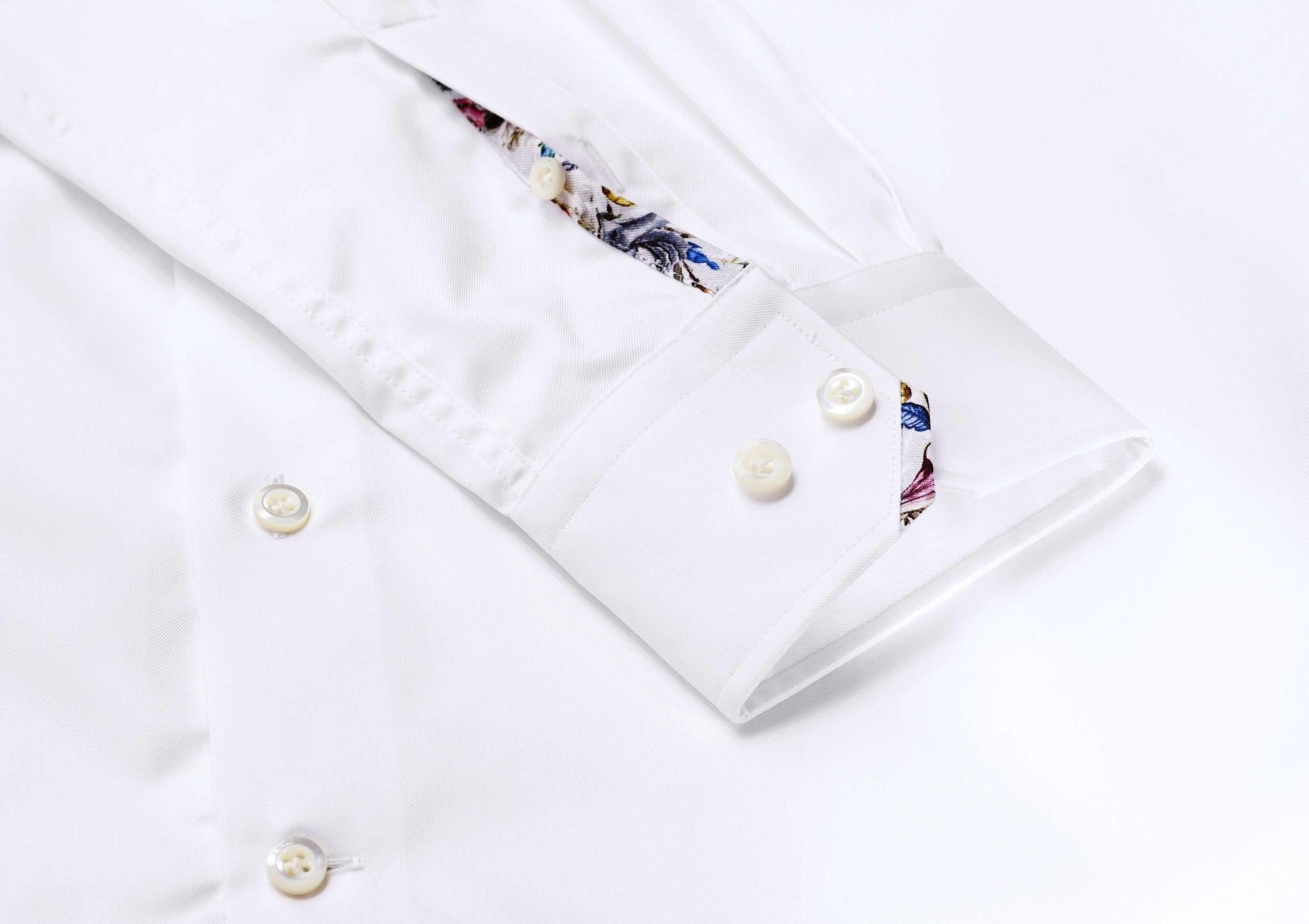 BENNETT WHITE BUTTON DOWN DRESS SHIRT - CASUAL /FORMAL EVENT
